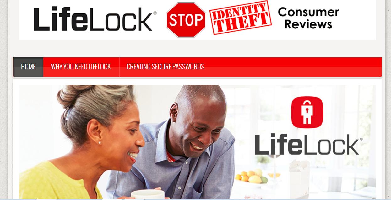 Lifelock Website Design – Steven Lyons Media Website Designer ...